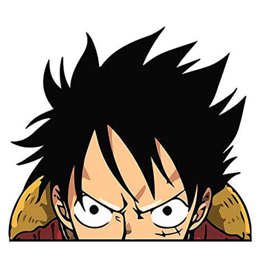 EARLFAMILY for Luffy Peeker Onepiece Car Stickers and Decals Vinyl ...