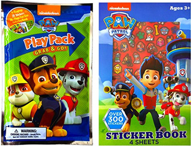 Paw Patrol Ultimate Arts and Crafts Paw Patrol Play Pack Grab and Go ...