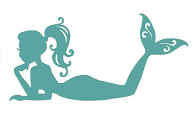 Custom Sea Mermaid Vinyl Decal - Sea Life Bumper Sticker for Tumblers ...