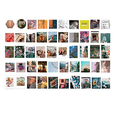 100PCS Wall Collage Kit Set of 2 Aesthetic Pictures Decor for Teen ...