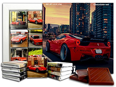 DA CHOCOLATE Candy Souvenir FERRARI Chocolate Gift Set 5x5in 1 box ...