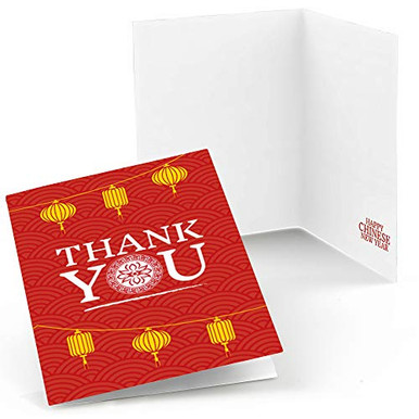 Big Dot of Happiness Chinese New Year - Year of the Ox Party Thank You ...