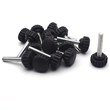 Antrader Thumbscrews M6 x 30mm Male Thread Knurled Thumb Knob Screw on ...