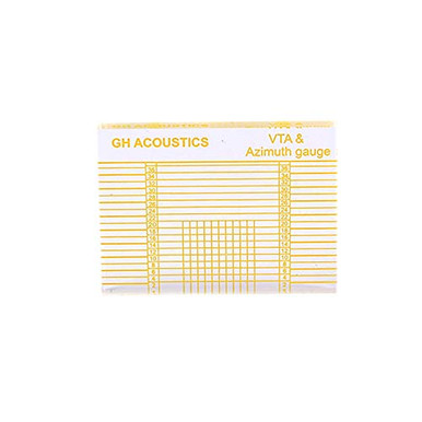 VTA Cartridge Azimuth Alignment Ruler for Turntable Phono Tonearm Block ...