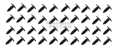 Performance Plus Carts Golf Cart Christmas Tree Plastic Push Rivet ...