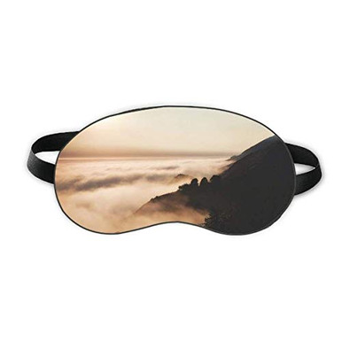 Sunrise Sunset Mountain Fog Landscape Sky Sleep Eye Shield Soft Night ...