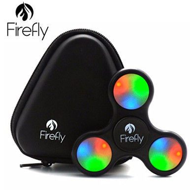 Helium K Lighted LED Fidget Spinner - Light Up Spinning Fidget Toys For ...