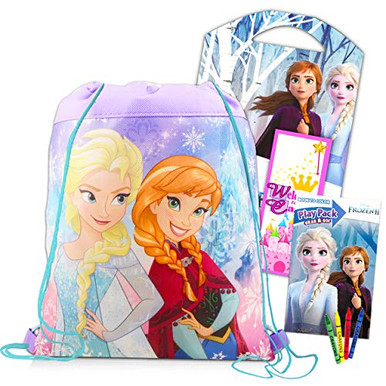 Disney Frozen Travel Bag Bundle 4 Pack Frozen Activity Set - Frozen ...