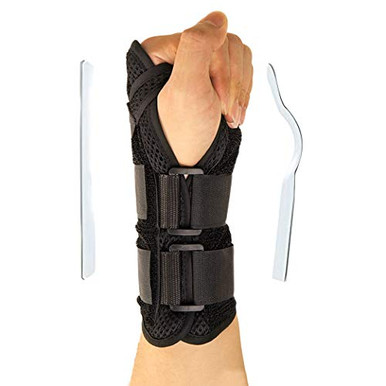 CFR Wrist Support Braces Hand Wraps Double Removable Steel Splints for ...