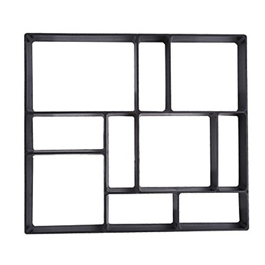 Paving Mold Walk Maker DIY Plastic Pathmate Pavement Concrete Mould ...