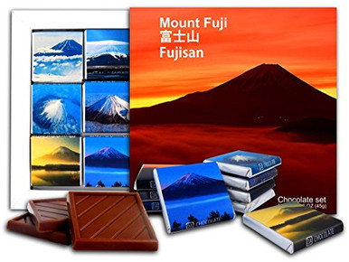 DA CHOCOLATE Candy Souvenir MOUNT FUJI Chocolate Gift Set 5x5in 1 box ...