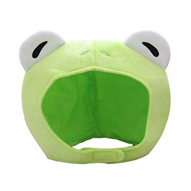 Amosfun Frog hat Melody Ears Plush Hats My Adult Costume Froggy- Soft ...