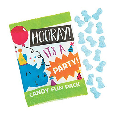 Fun Express - Party Animal Dextrose Candy for Birthday - Edibles - Soft ...