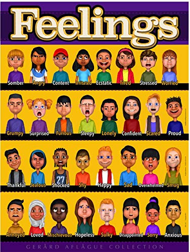 Gerard Aflague Collection 18 inch x 24 inch New Kids Feelings ...