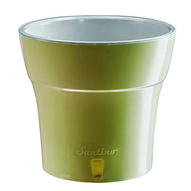 Santino Self Watering Planter DALI 5.3 Inch in Olive-Gray - Modern ...
