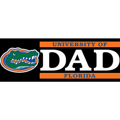 Florida Gators 6x2 DAD Logo Auto Vinyl Decal - Warehousesoverstock