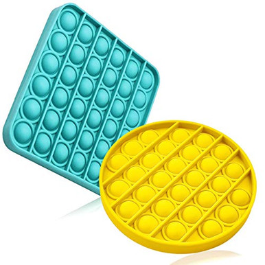 Bubble Popping Game Sensory Fidget Toy - Push Pop Bubble Squeeze ...
