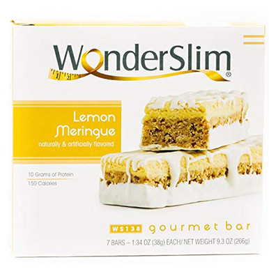 WonderSlim Gourmet High Protein Bar Diet Bars with 10g Protein - Trans ...