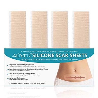 Professional Silicone C-Section Scar Removal Sheets Soft Adhesive ...