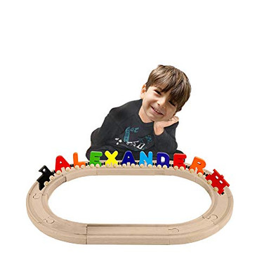 Build Your Train Alphabet Railroad up to Large 12 Letters Puzzle ...