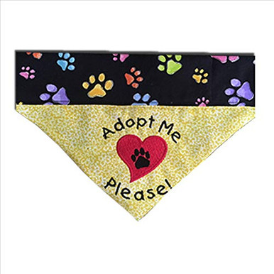 Adopt Me Bandana Over the Collar Dog Bandana for Adoptable Pets All ...