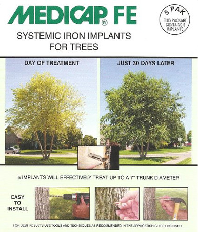 Medicap FE FE12X5 Systemic Iron Tree Implant Pack of 5 ...