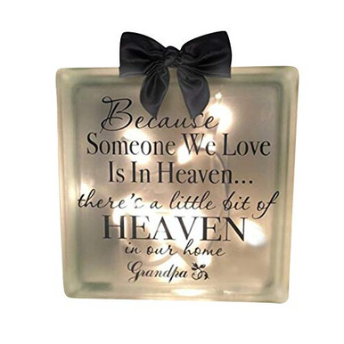 Tpingfe Luminous Memorial Blocks Night Light Memorial Gift Light Up ...