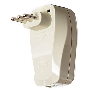 REGVOLT Grounded Universal Travel Plug Adapter Type L for Italy Uruguay ...
