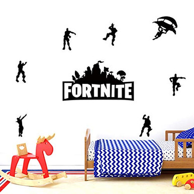 BIUBIUGO Fortnite Wall Decals Nursery Playroom Decoration Game Wall ...