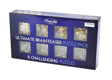 Ultimate Brainteaser Puzzle Pack - 8 Challenging Puzzles ...