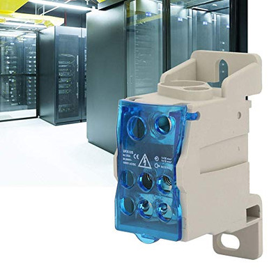Din Rail Junction Box Terminal Block Distribution Case Electric Wire ...