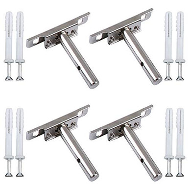 Wolfride 4PCS Invisible Floating Shelves Bracket Invisible Shelf ...
