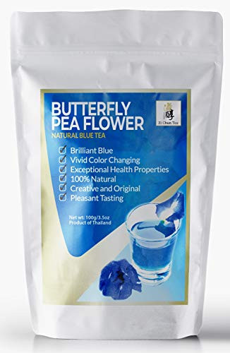 Zi Chun Teas - Natural Butterfly Pea Flower Tea from Thailand Vibrant ...