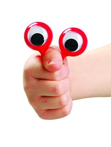 US Toy Dozen Assorted Googly Eye Monster Look Finger Puppets ...