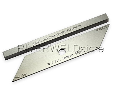 Welding Gauge Two-piece Rod With Undercut Gage and Calibration Block ...