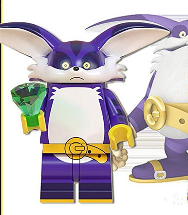 Sonic Building Blocks Sonic Game Minifigure pic Assembling Building ...