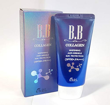 Ekel Collagen BB Cream 50ml SPF50 plus PA plus plus plus Anti-Wrinkle ...