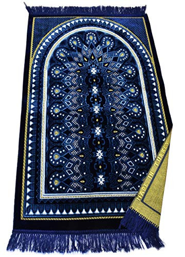 Muslim Prayer Rug - Islamic Janamaz Sajadah Namaz Sajjadah Turkish ...