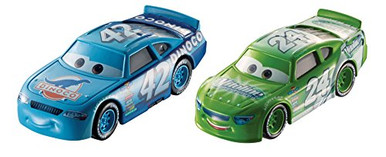 Disney Cars Character Car Brick Yardley & Cal Weathers Toy Vehicle (2 ...