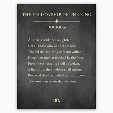 Not All Those Who Wander Are Lost - The Lord of the Rings The ...
