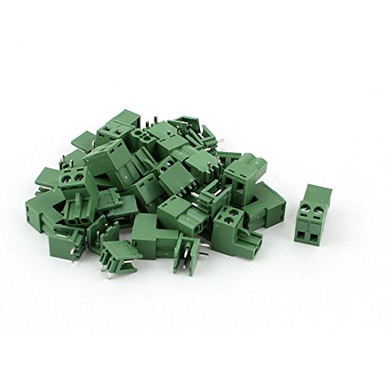 uxcell 20 Pair 5.08mm Pitch Male Female PCB Screw Terminal Block Connectors - Warehousesoverstock