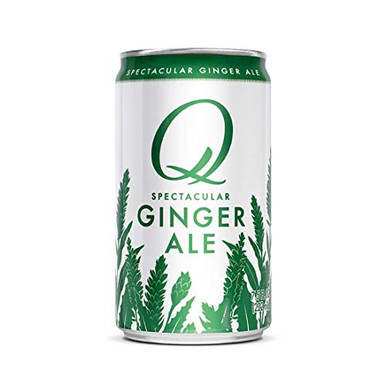 Q Ginger Ale Premium Ginger Ale Real Ingredients and Less Sweet 7.5 Fl ...