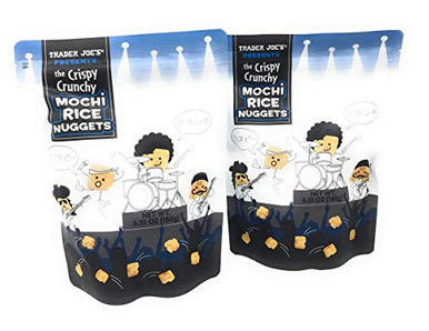 Trader Joe s Crispy Crunchy Mochi Rice Nuggets - NET WT 6.35OZ - 2 PACK ...