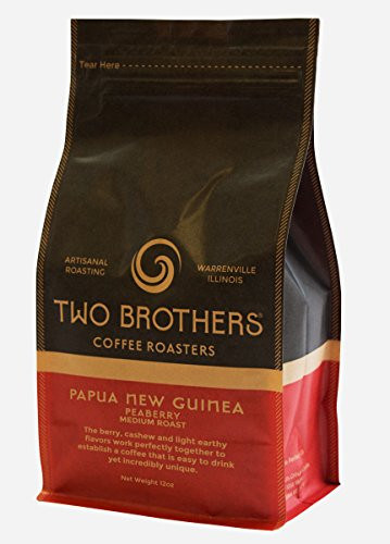 Two Brothers Coffee Roasters New Guinea Peaberry- Sigri Estate ...