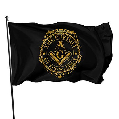Masonic Symbols Freemasonry 3x5 FT American Flag Outdoor Banner Family ...
