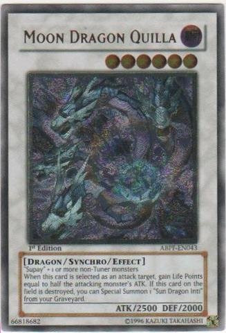 Yu-Gi-Oh! - Moon Dragon Quilla ABPF-EN043 - Absolute Powerforce - 1st ...