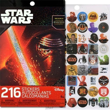 Star Wars Sticker Book with 4 Sticker Sheets - Warehousesoverstock