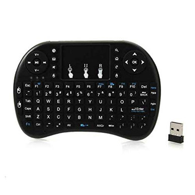 Highly Unique Wireless Keyboard with Touchpad Black Delicate Appearance ...