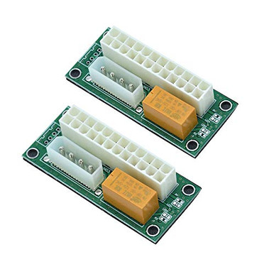 Artidux Add2PSU Multiple Power Supply Adapter ATX 24Pin to Molex 4Pin ...