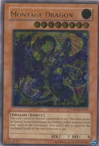 Yu-Gi-Oh! - Montage Dragon TDGS-EN014 - The Duelist Genesis - Unlimited ...
